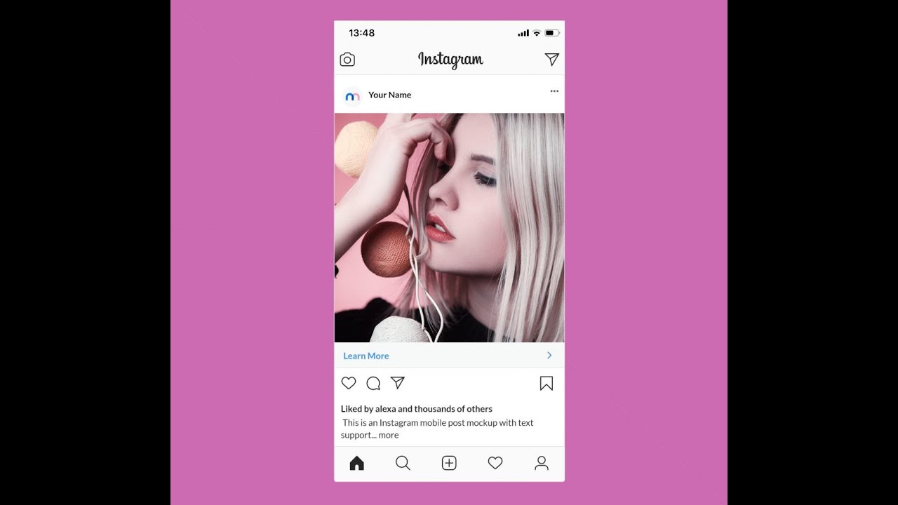 Fake Instagram Post Generator - YouTube