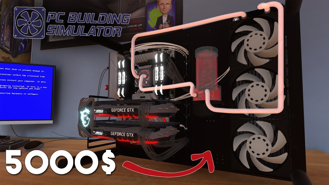 PC Building Simulator - MONTANDO UN PC DE 5000$ - Gameplay Español ...