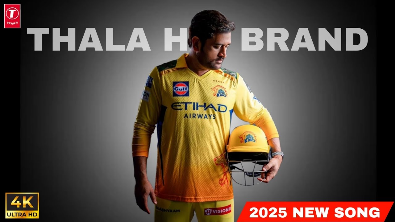 Thala Hai Brand | IPL 2025 Song | MS Dhoni New Song | Thala New Song ...