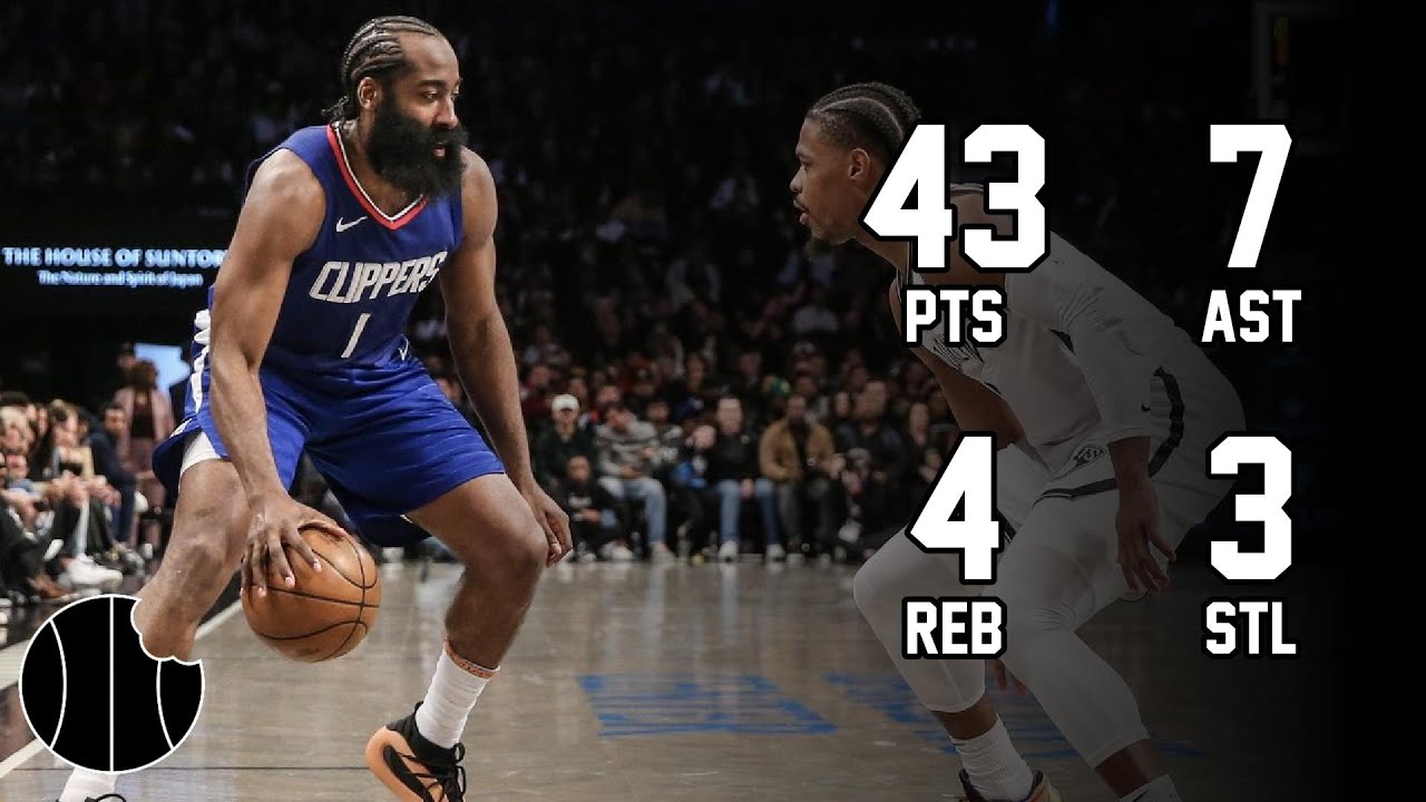 James Harden Highlights | Wizards vs. Clippers | 27th Nov 2024 - YouTube