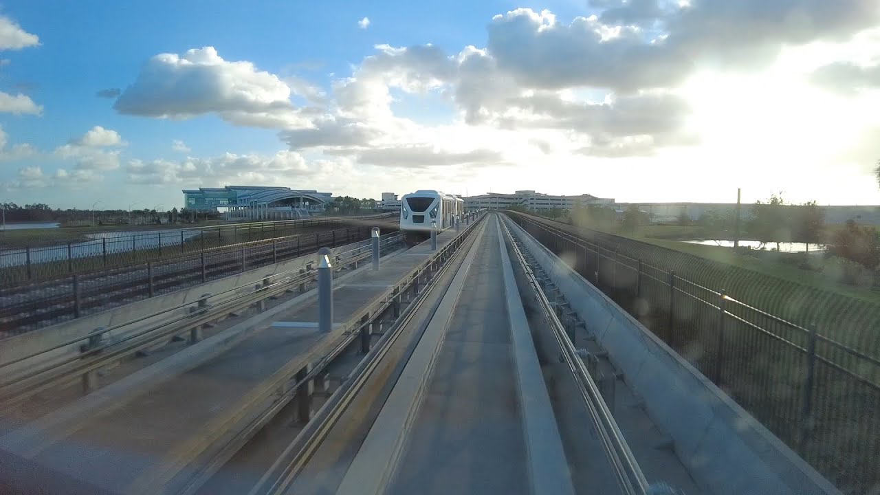 Orlando, FL - Orlando International Airport Terminal Link Train ...