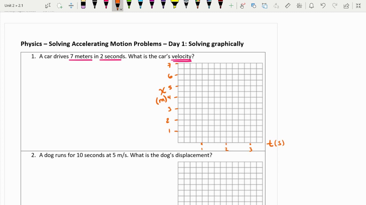 2.1: Graphical Problem Solving #1 - YouTube