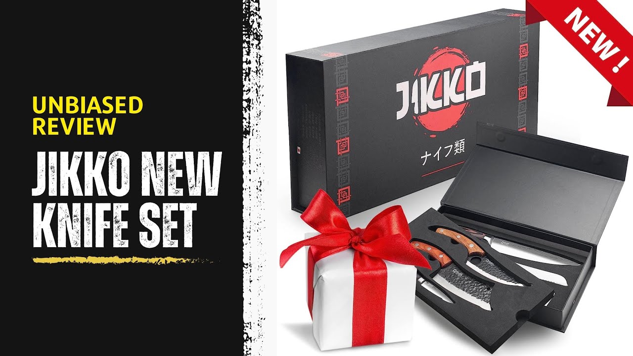 JIKKO New 67 Layers Carbon Steel Japanese Knife Set Review ...