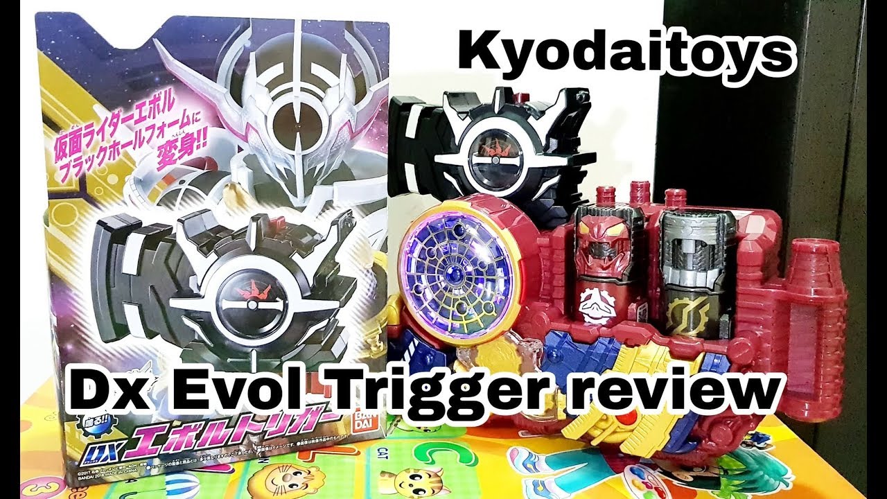 Kamen rider Build- DX evol Trigger review - YouTube
