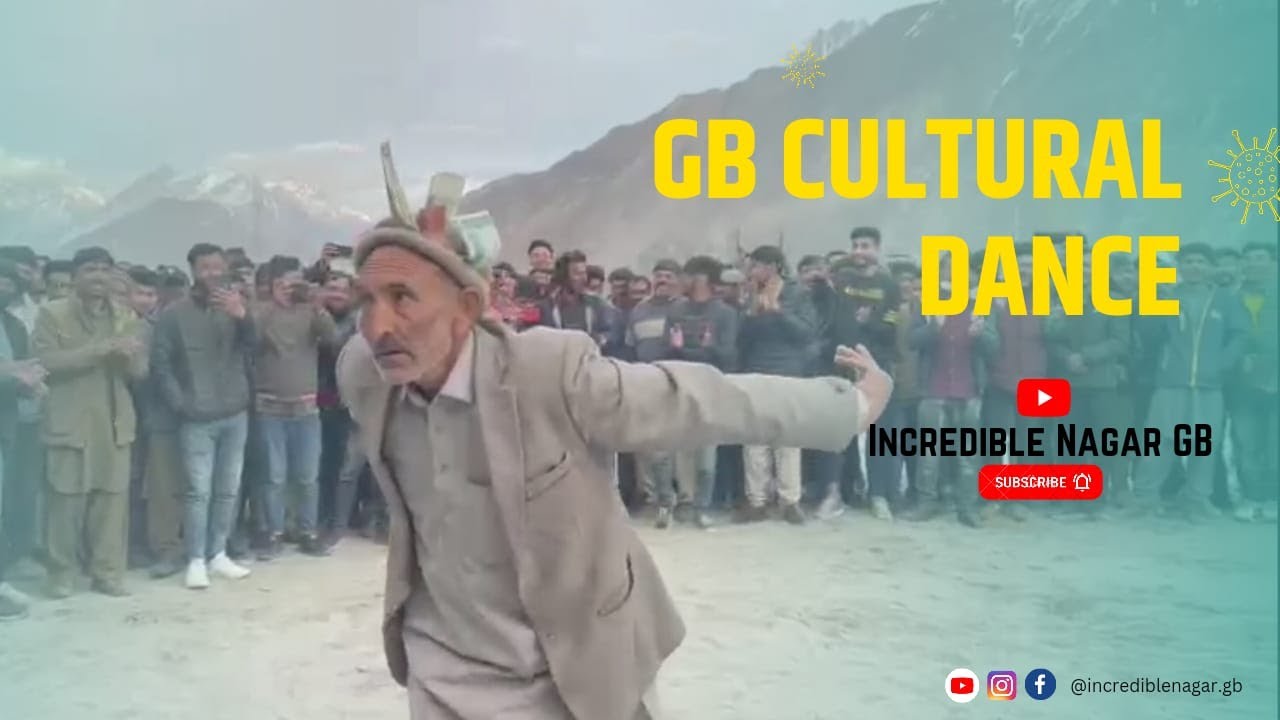 Beautiful cultural dance perform by elderly man at gilgit baltistan ...