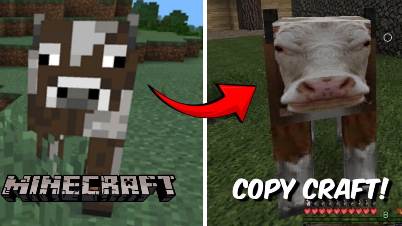 Playing MINECRAFT Copies On Mobile! - YouTube