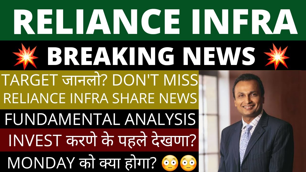 Reliance Infra Share Latest News | Reliance Infrastructure Share News ...