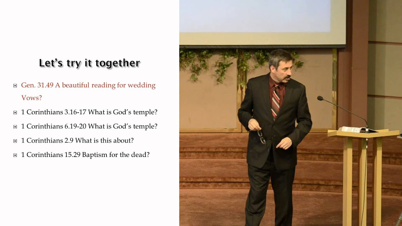 2014-04-05 Richard Roschman 03 How To Listen To God - YouTube