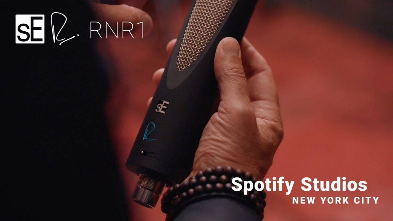 The RNR1: Spotify Studios and sE Electronics - YouTube