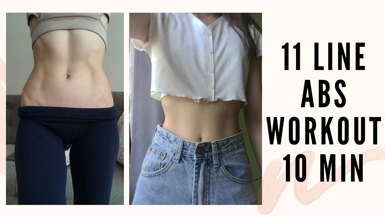 11 LINE ABS WORKOUT - FAST RESULT - TEK VİDEODA KARIN KASI ÇİZGİSİ ...