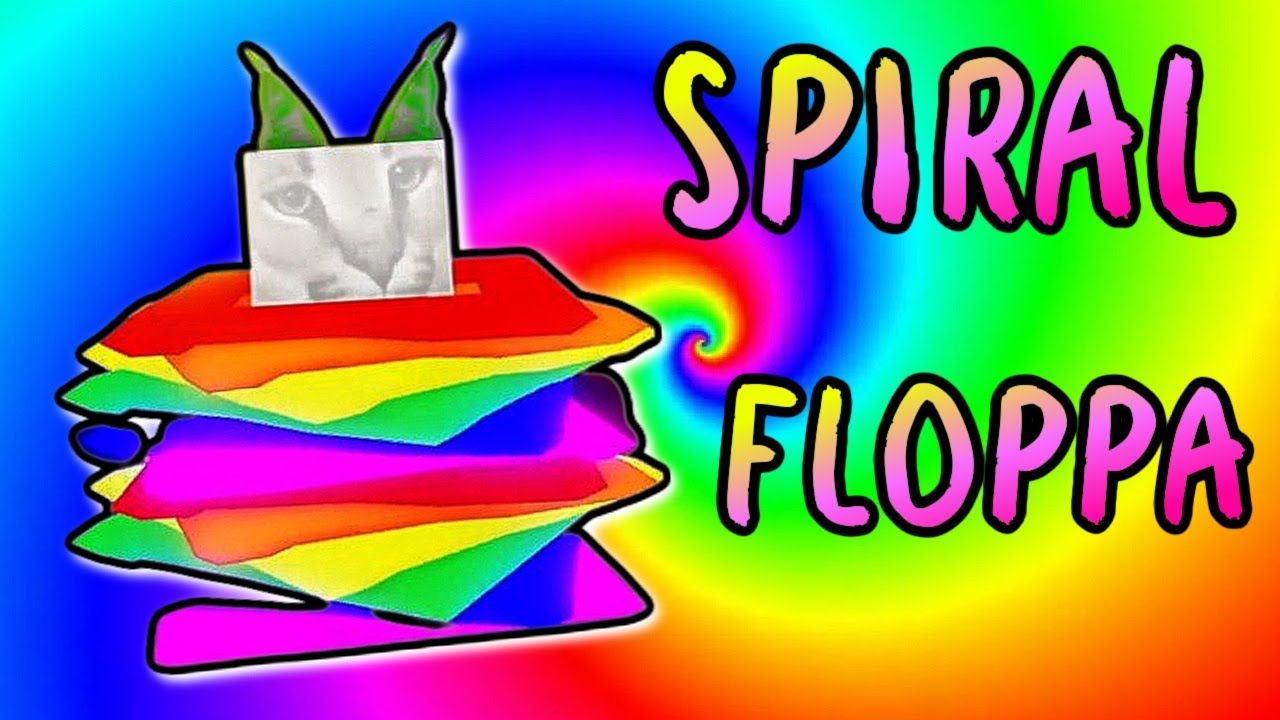 I Found INSANE SPiRAL FLOPPA! 🍭 ️🧡💛💚💙💜 Find The Floppa Morphs ~ ROBLOX ...