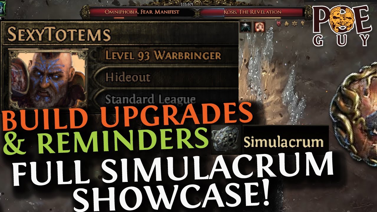 [PoE 2] POEGUY's TOTEM MASTER - BUILD UPGRADES & REMINDERS ...