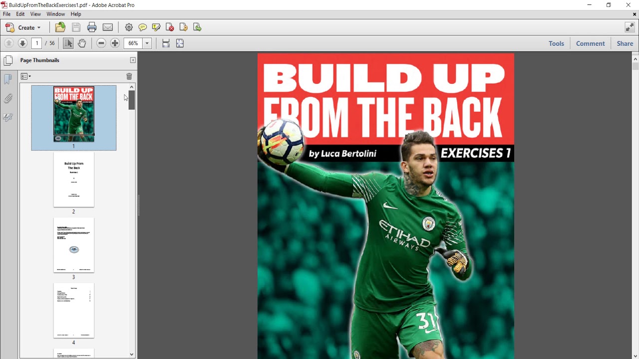 Build Up From the Back Exercises 1 Book - YouTube