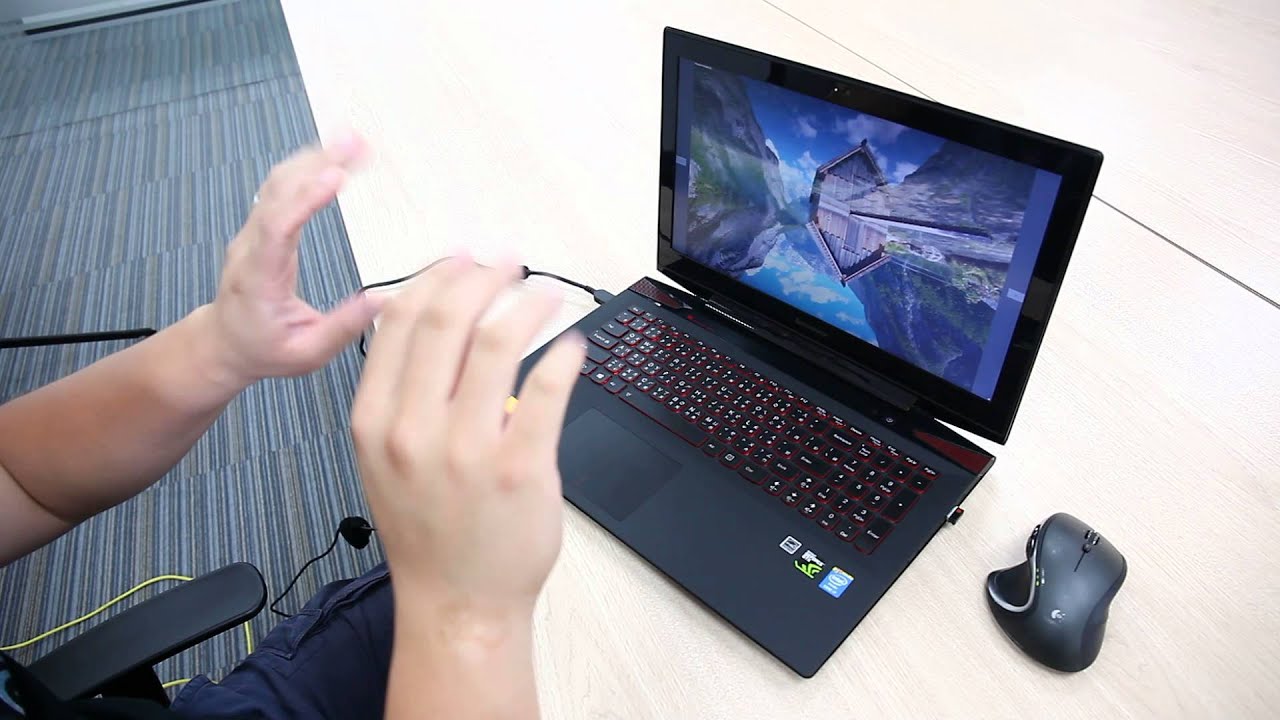 Mobile01 Lenovo Y50-70 Motion Control 照片瀏覽操作 - YouTube