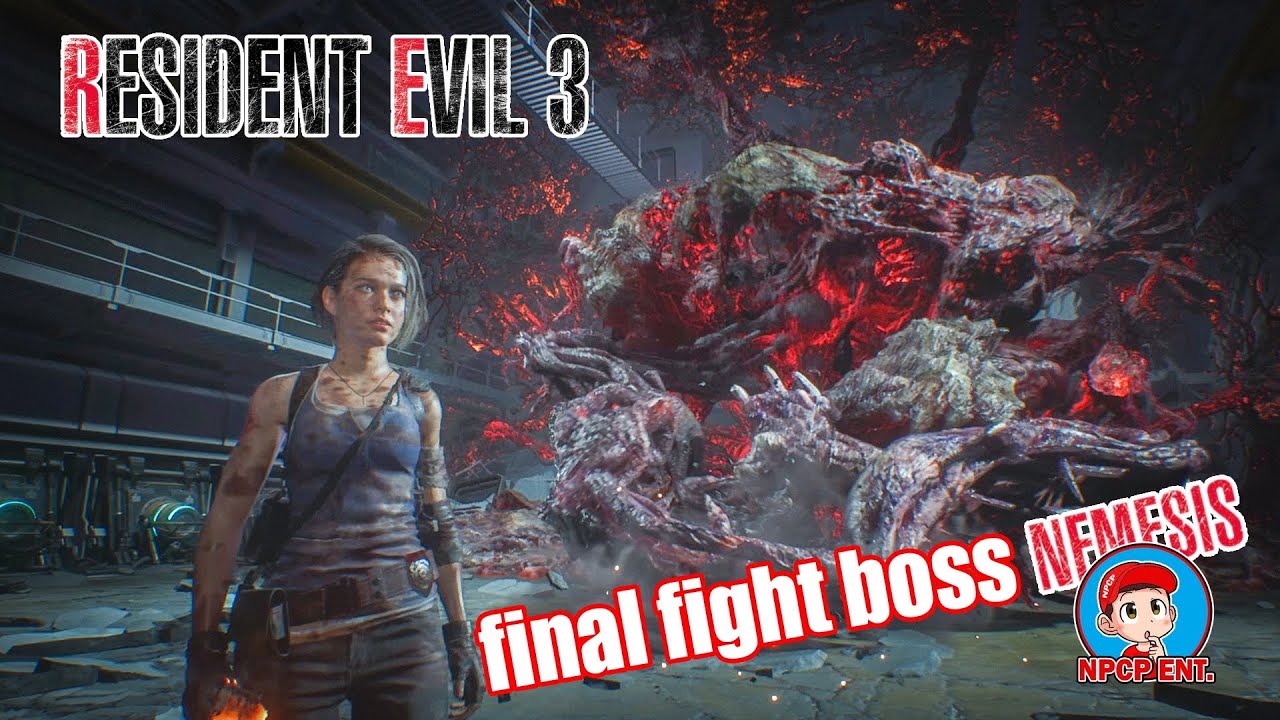 Resident evil 3 Remake Final Fight Boss ก็มาดิค่ะพี่เน!! - YouTube