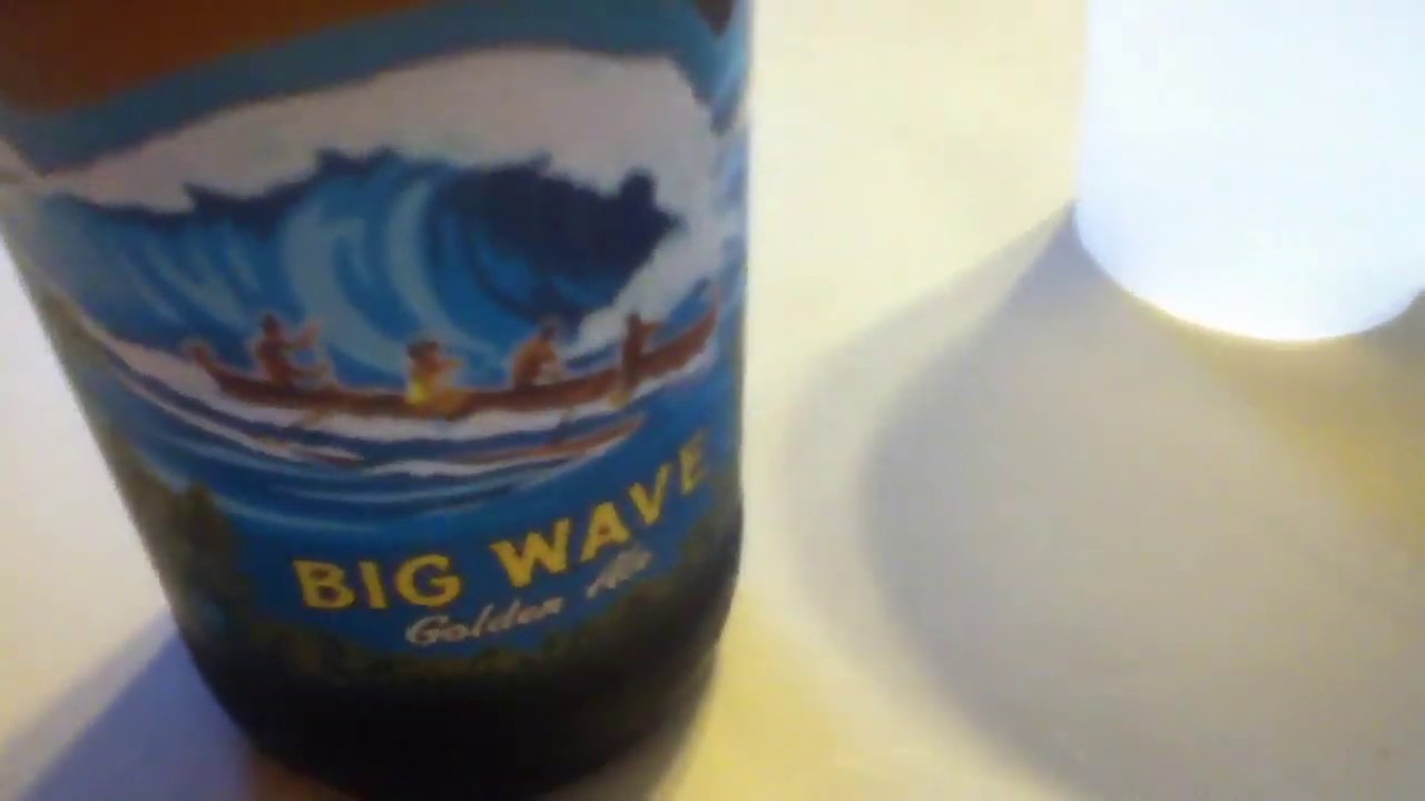 Kona Brewing Co. Big Wave Beer Liquid Aloha - YouTube