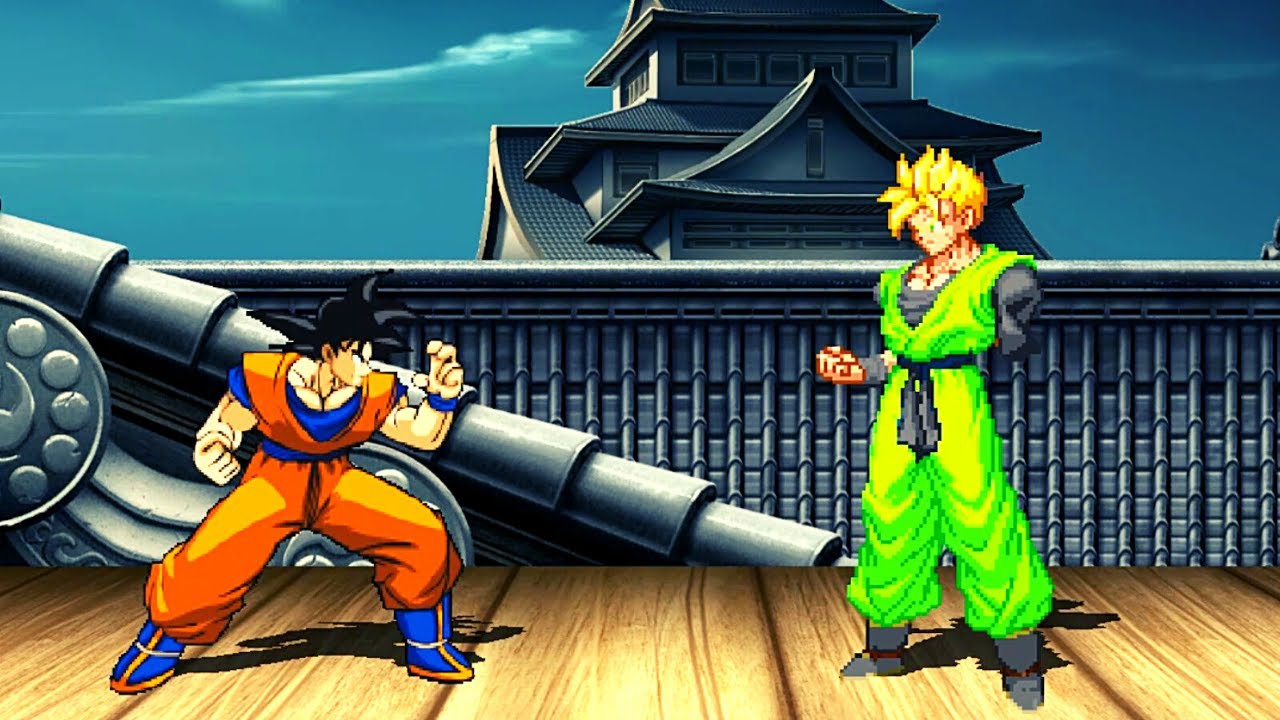 GOKU VS FUTURE GOHAN HIGH LEVEL INSANE FIGHT - YouTube