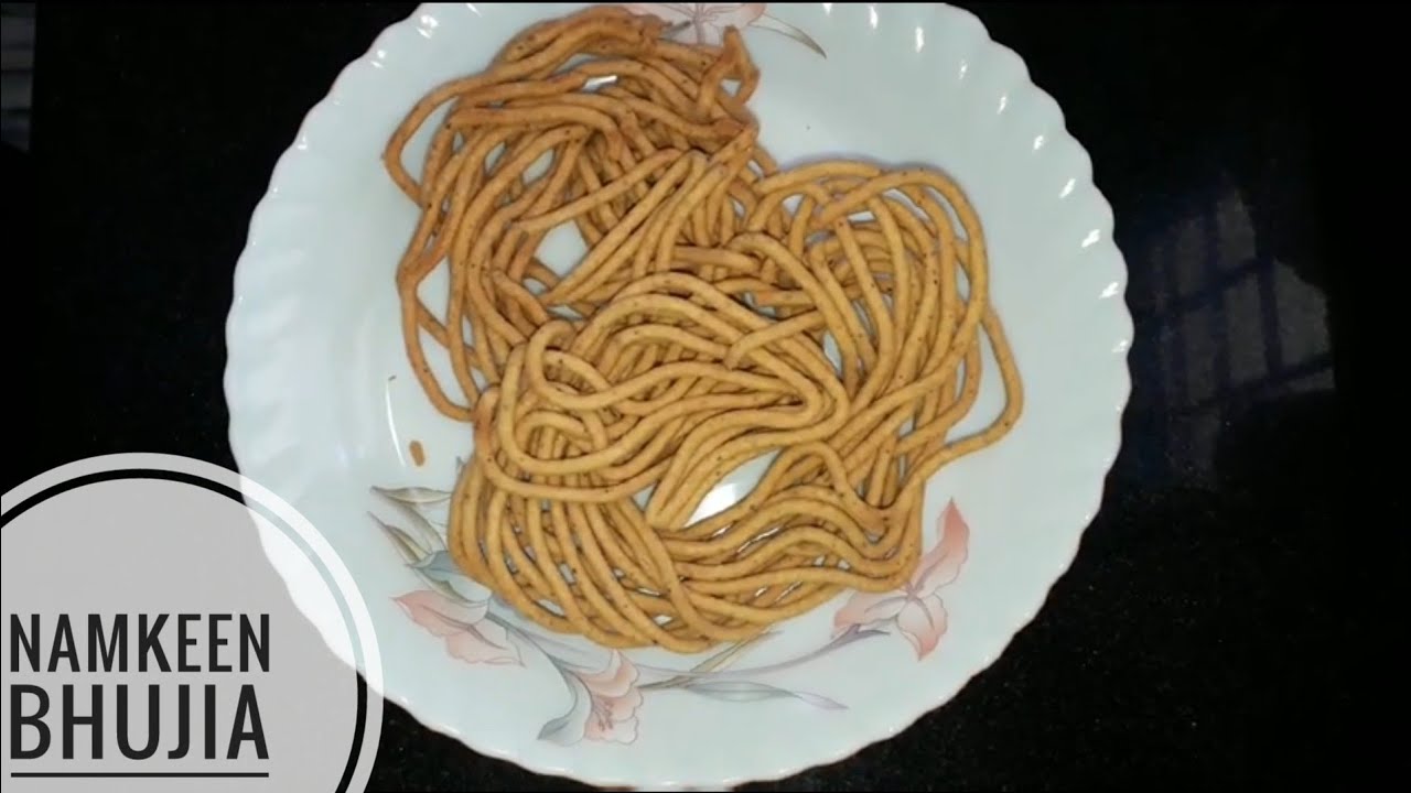 Namkeen Bhujia | Besan Bhujia | How to make Bhujia | Home Made Recipe ...