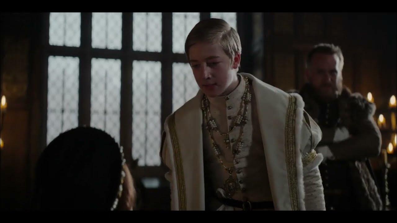 Edward VI disowns his sisters Mary & Elizabeth (Becoming Elizabeth) - YouTube