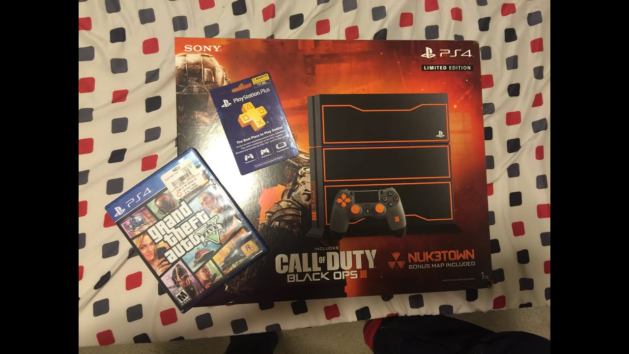 Call Of Duty: Black Ops III PS4 Limited Edition Bundle Unboxing! - YouTube