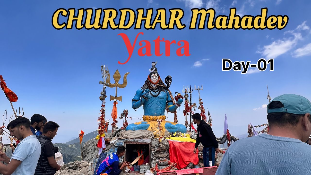 CHURDHAR TREK ⛰️ | Day-01 Vlog | Churdhar Mahadev Yatra | Highest peak ...