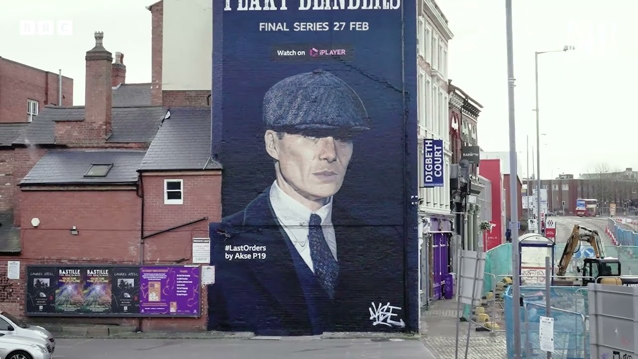 Stunning 'Peaky Blinders' series 6 mural unveiled in Digbeth ...