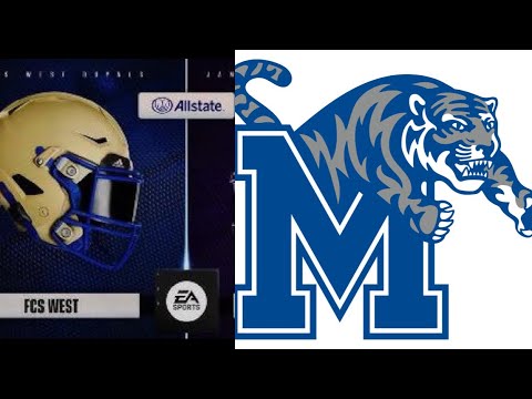 College Football 25: FCS West Royals vs Memphis Tigers - Week 0 | CPU ...