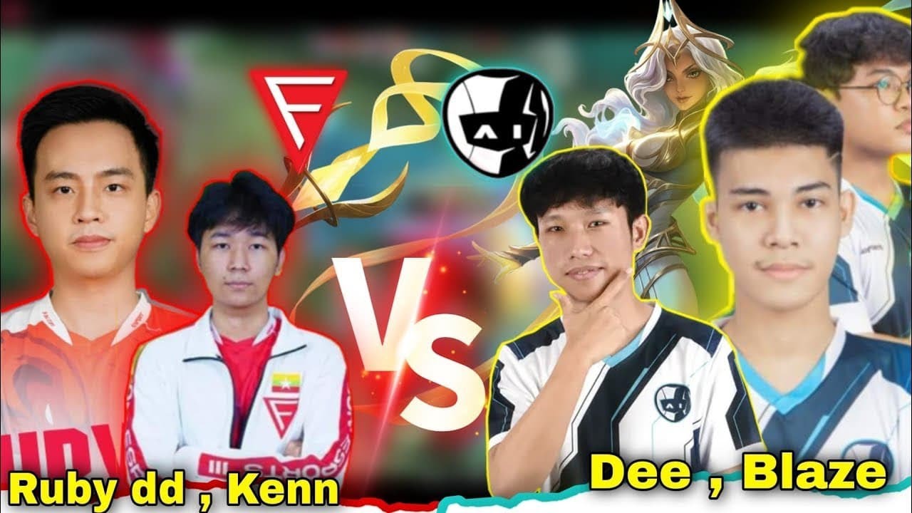 Ruby DD & Kenn vs Dee တို့ rank မှာတွေ့ကြ‌ရာဝယ် - YouTube
