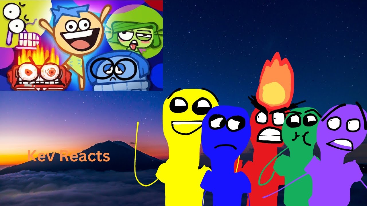 The Ultimate “Inside Out” Recap Cartoon reaction || My favorite movie ...