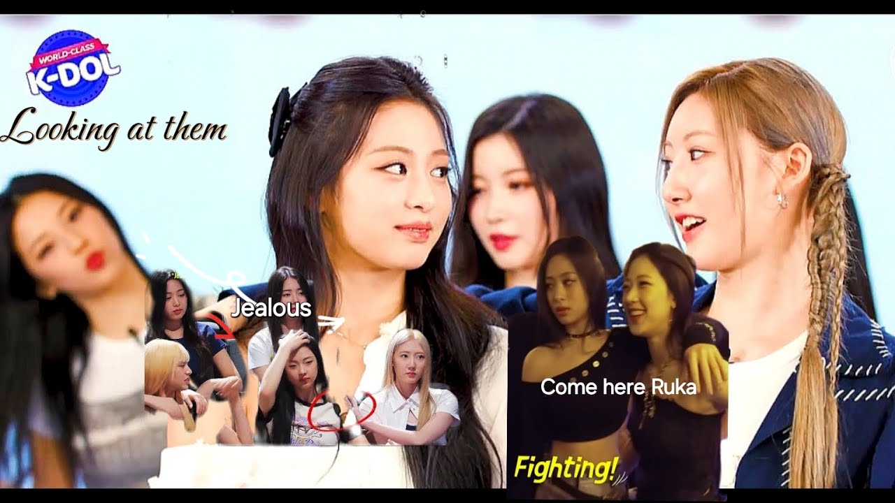 Ruka and ahyeon jealous moments💔.Ruyeon being possessive over each ...