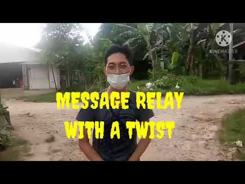 Recreational Game: Message relay with a twist. - YouTube