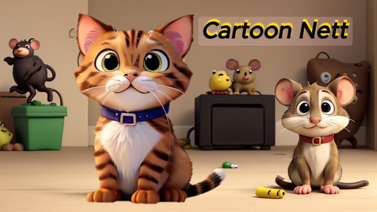 The Cat and the Rat | Cartoon Nett | #cartoon #animals #baby #viral # ...