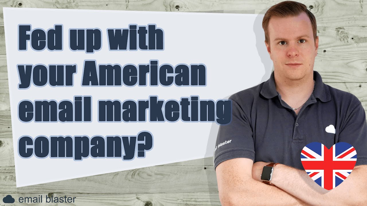 Fed up of your American Email Marketing Company? - YouTube
