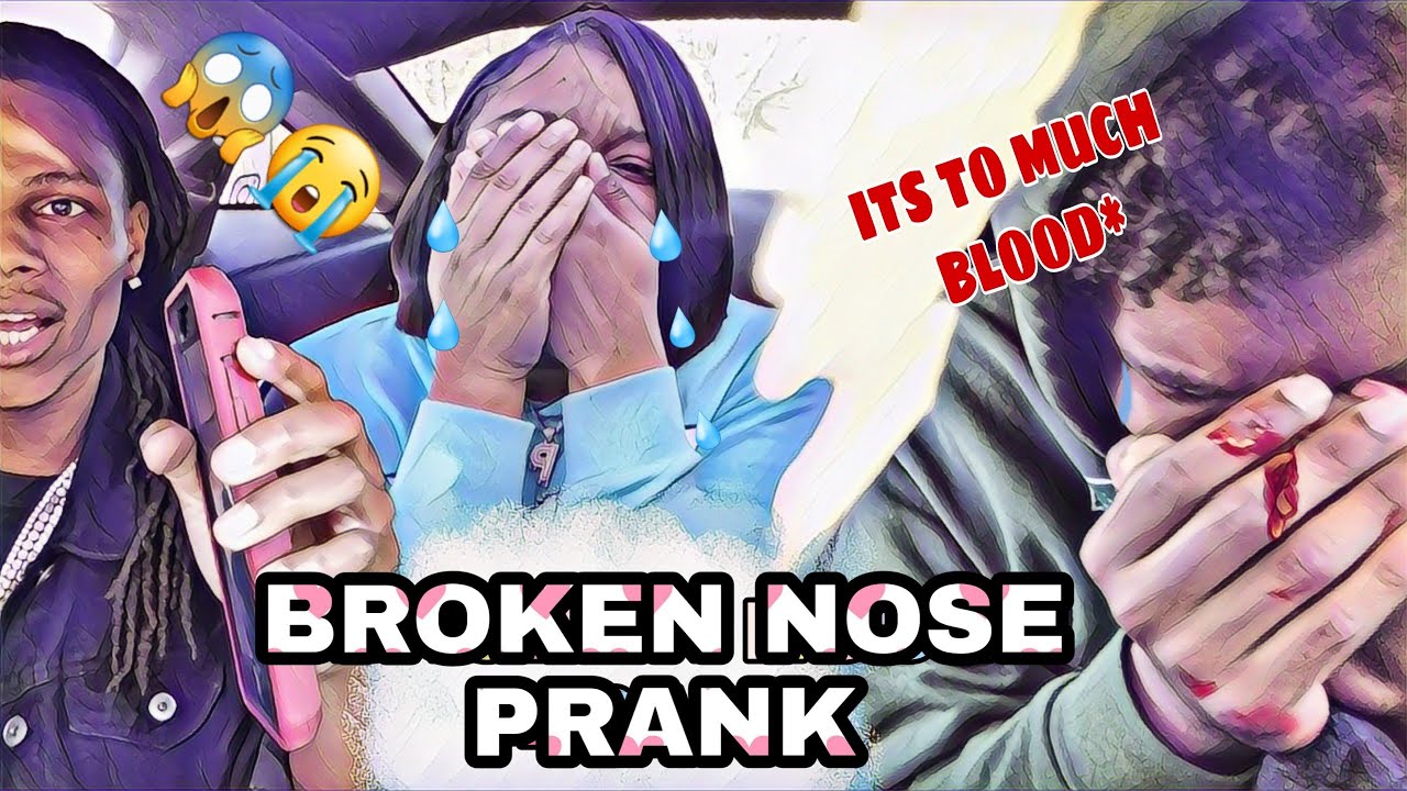 BROKEN NOSE PRANK ON PARIS (She Cried*) - YouTube