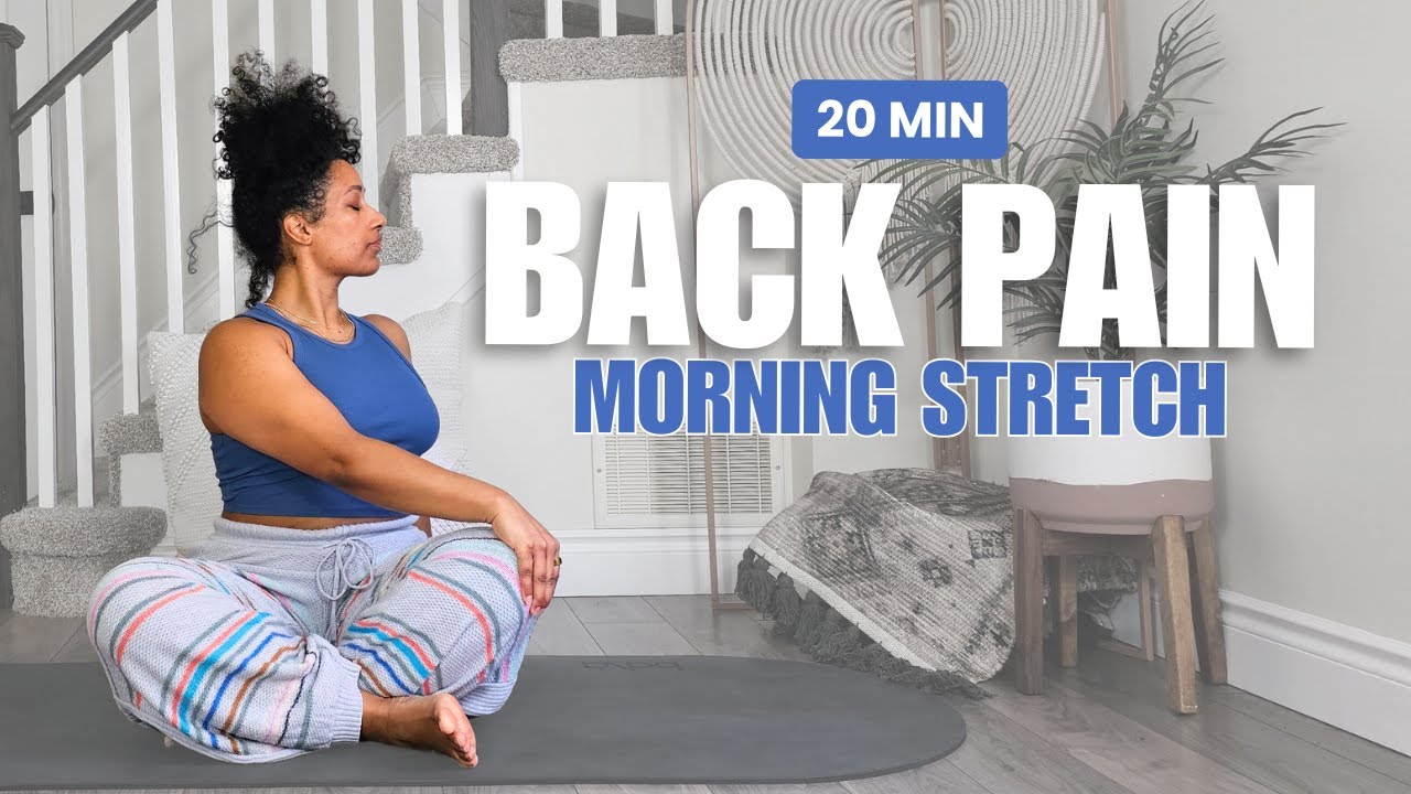 Gentle 20 Minute Morning Stretch to Awaken & Relieve Back Pain - YouTube