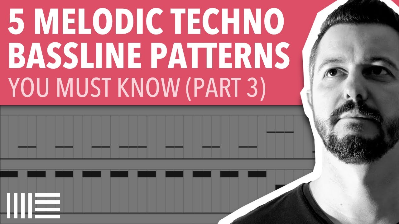 5 MELODIC TECHNO BASSLINE PATTERNS (PART 3) | ABLETON LIVE - YouTube
