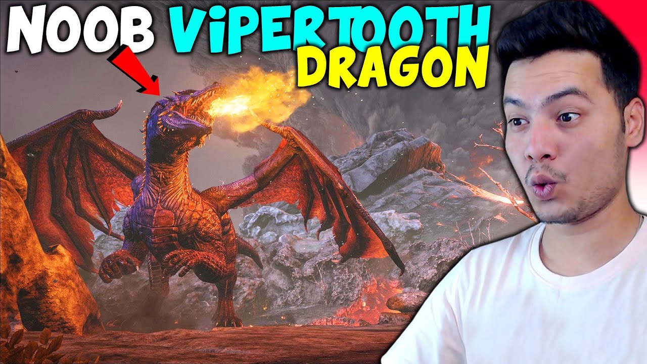 I Tamed Vipertooth Dragon - Ark Survival Evolved - PART 39 (HINDI) 2022 ...