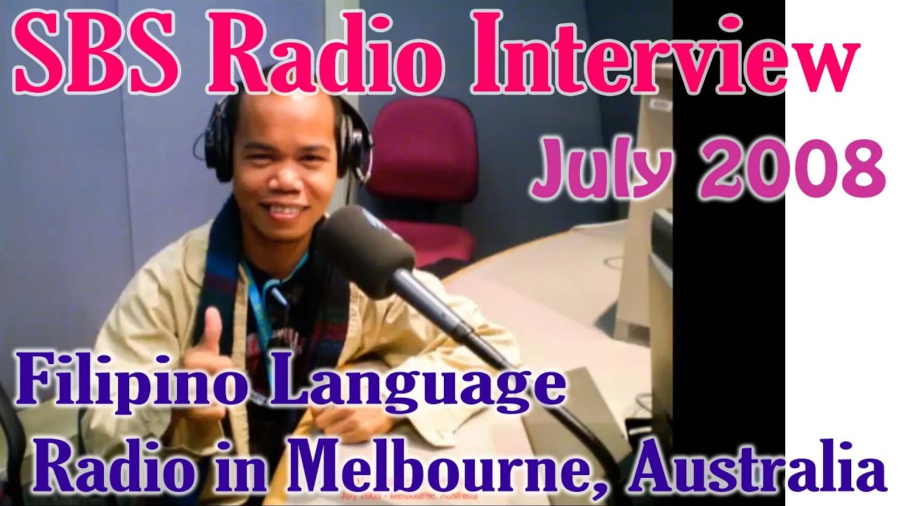 Melbourne, Australia | SBS Radio Interview, July 2008 - YouTube