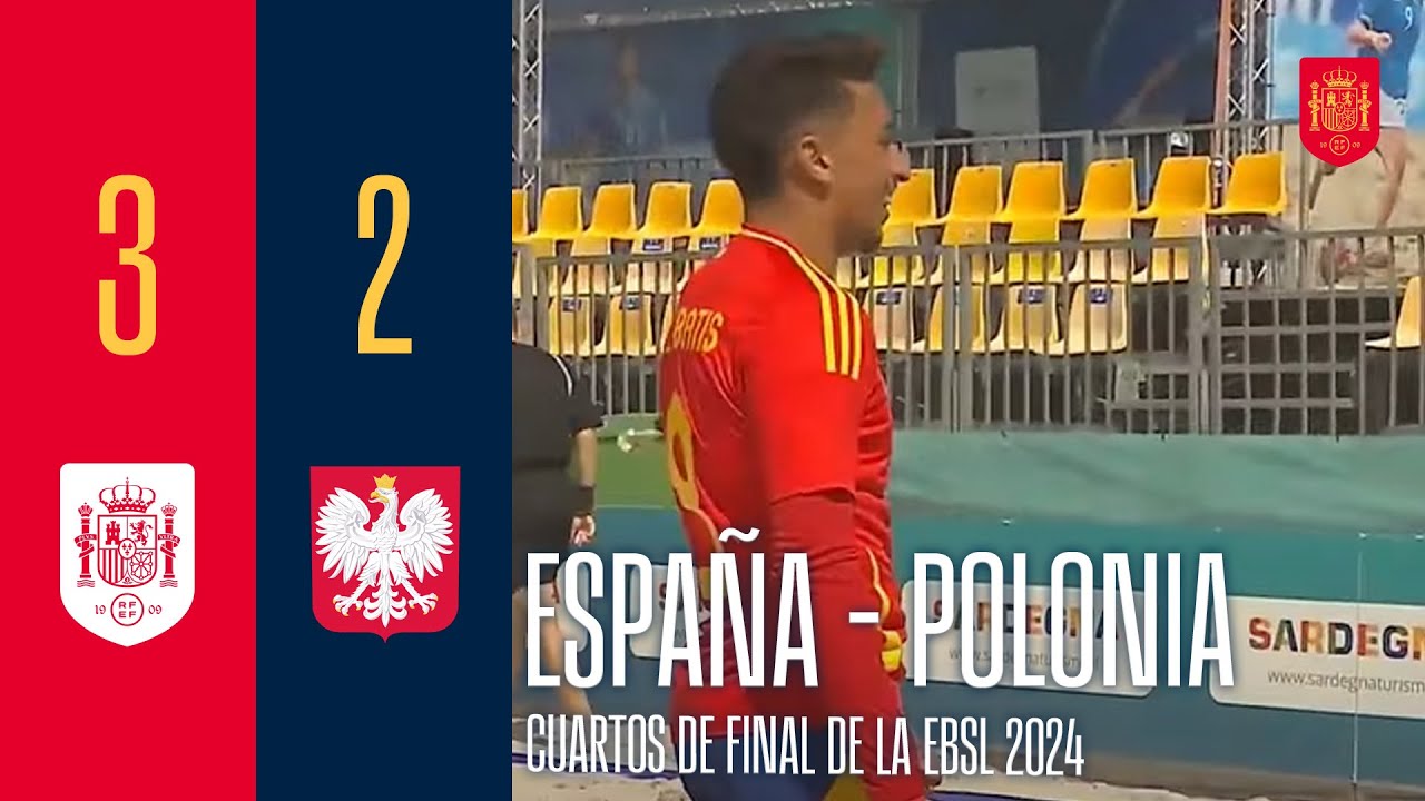RESUMEN | ESBL | España 3-2 Polonia | 🔴 SEFUTBOL - YouTube