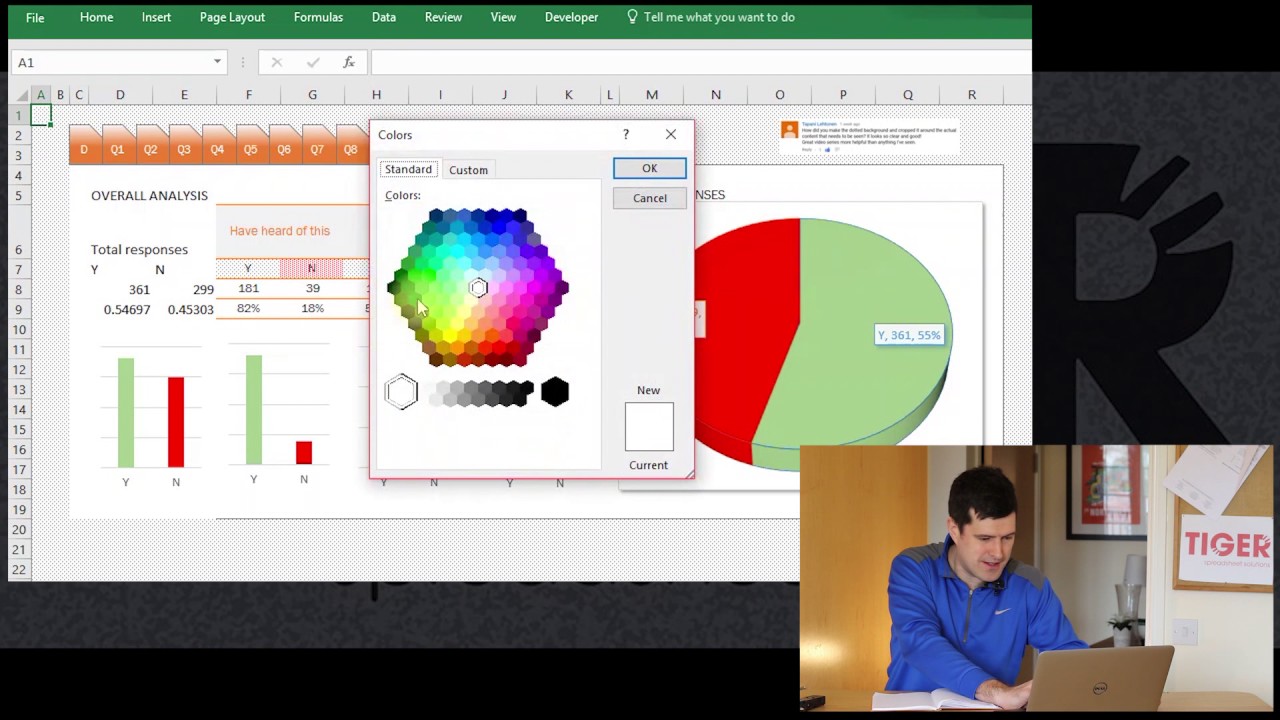 TigerVQ #2 Cool Excel Formatting Techniques and Discussion - YouTube