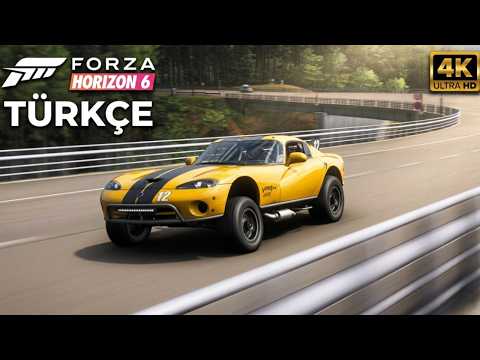FORZA HORIZON 6 EKSTREM GRAFİKLER 4K - TÜRKÇE GAMEPLAY
