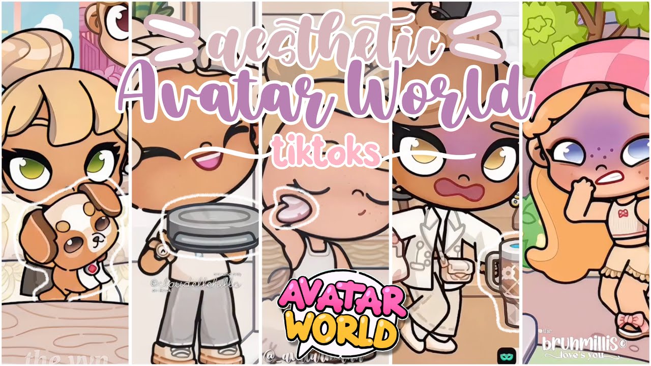 🍒45 minutes of Avatar World - routines, roleplay, cooking, and more ...