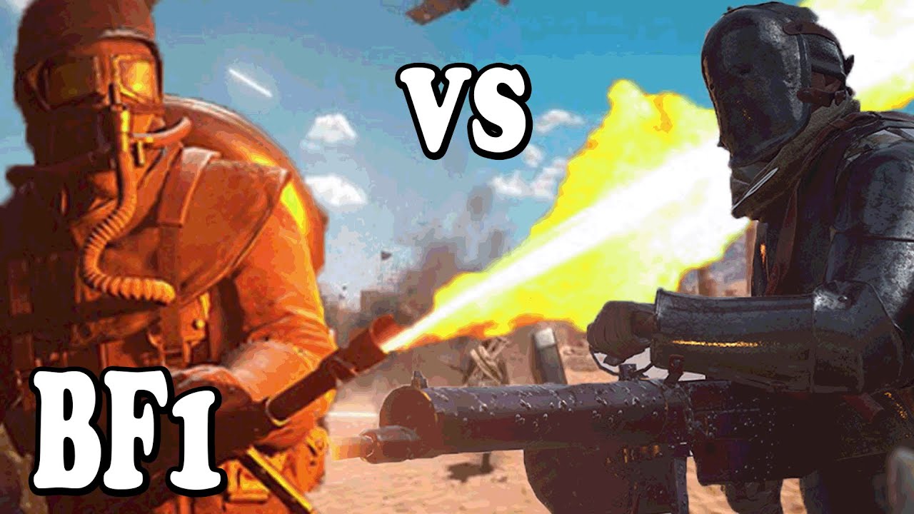BF1 Flamethrower VS Armor Sentry - YouTube