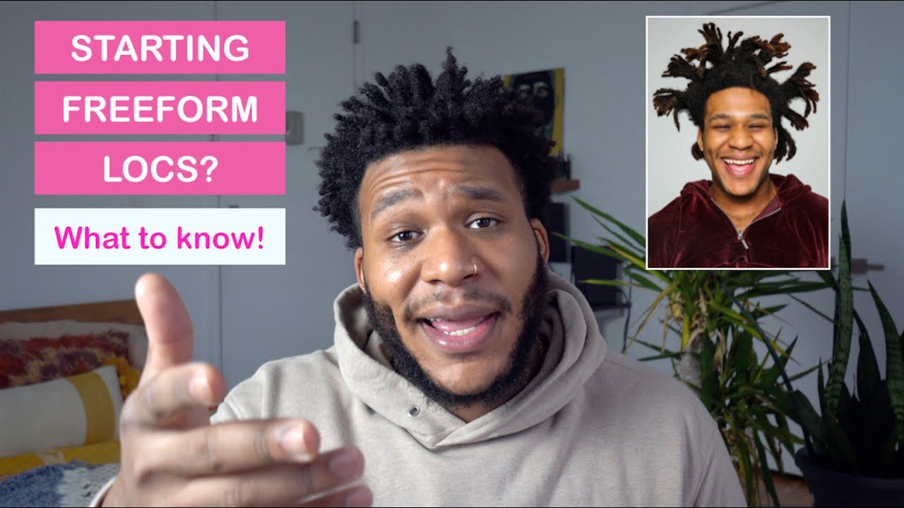 Starting Freeform Dreads | TOP 3 things to KNOW before you GROW!! - YouTube