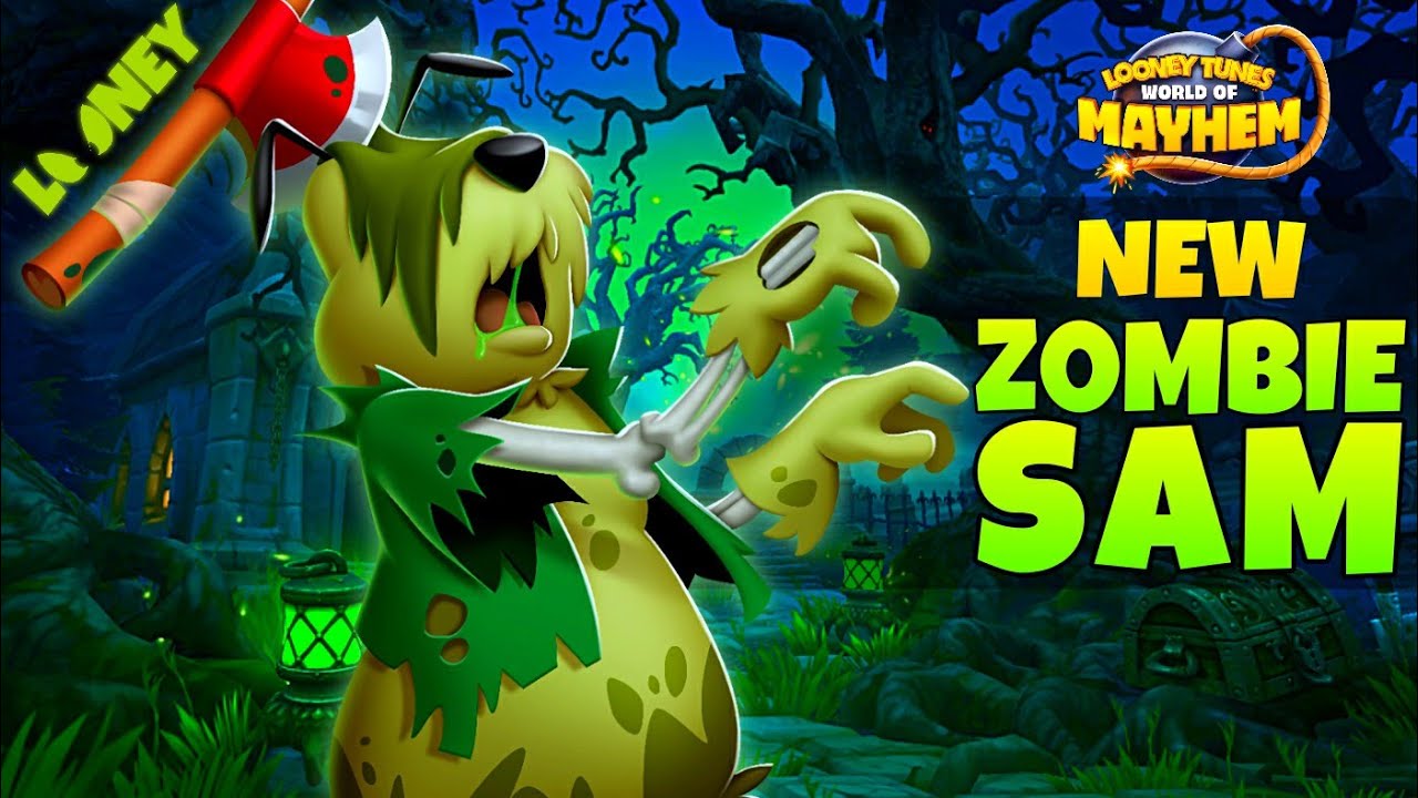 Sneak Peek: Zombie Sam - Looney Tunes World of Mayhem - YouTube