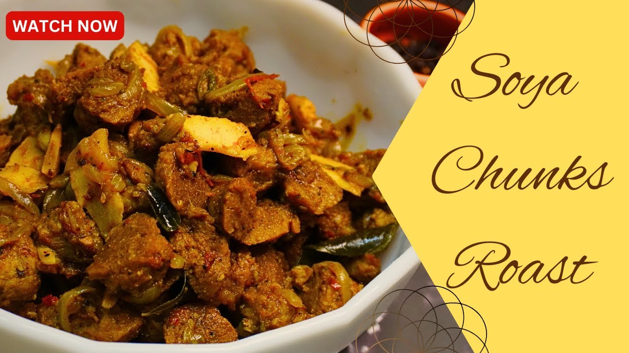Soya Chunks Roast | Jayee's Kitchen Recipes - YouTube