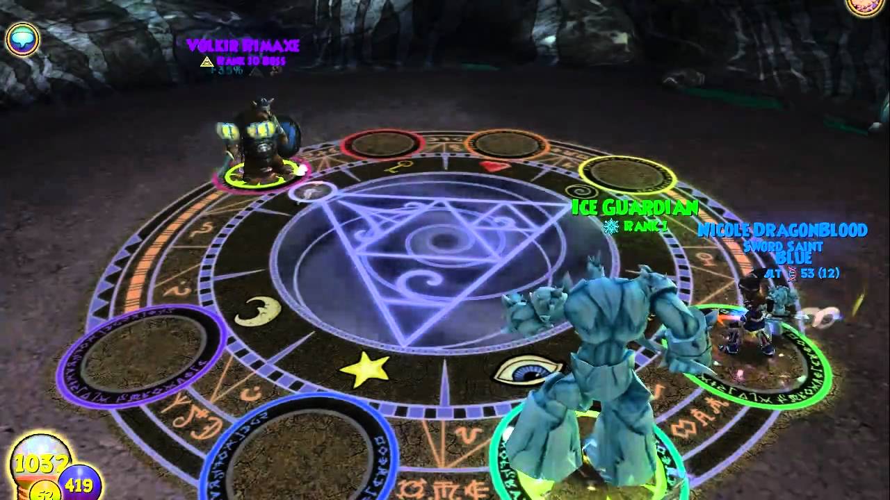 Wizard101 - Snow Angel Quest (Level 58 Ice Wizard Spell) - YouTube