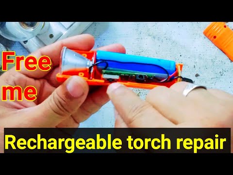 Rechargeable Mini Torch repair/how to repair Rechargeable Mini Torch ...