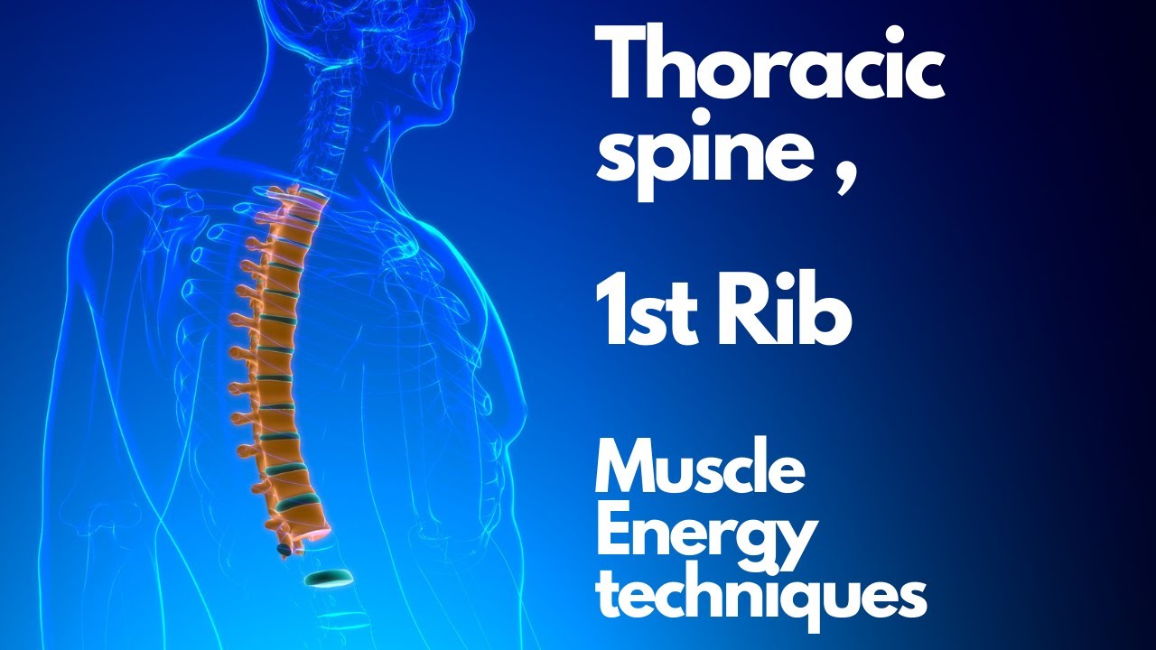 Muscle energy technique 1st ribs - YouTube