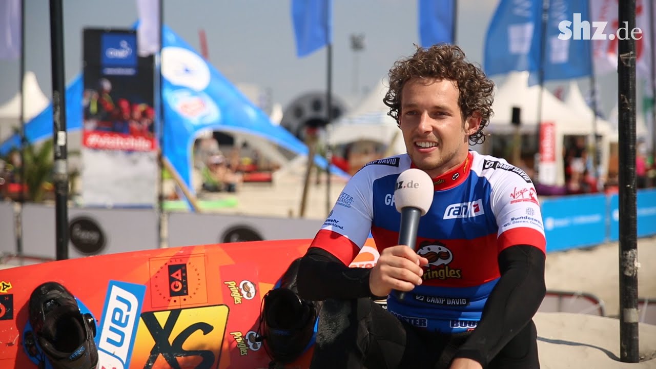 Mit Mario Rodwald beim Kitesurf World Cup 2015 in Sankt Peter-Ording ...